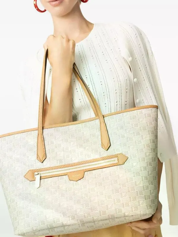 Moreau Monaco Monogram-pattern Tote Bag
