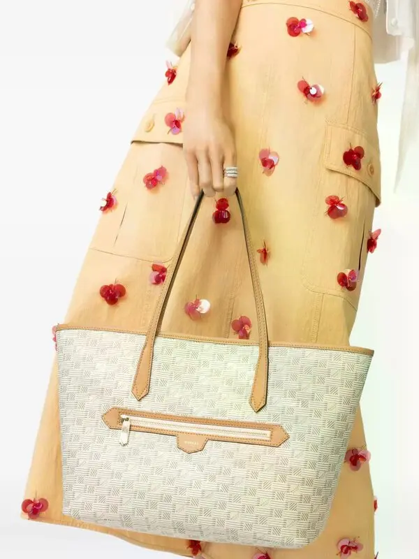 Moreau Monaco Monogram-pattern Tote Bag