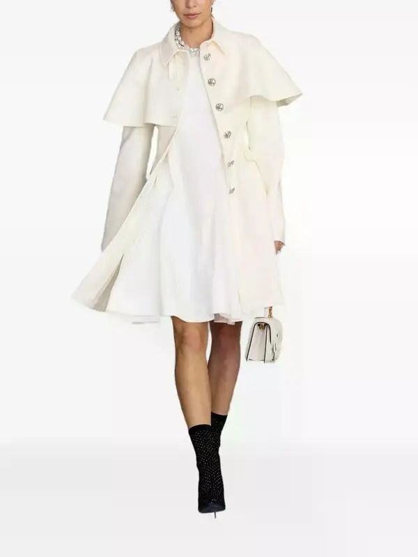 ADEAM Wool-blend Cape Coat