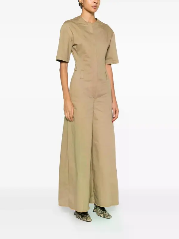 THELATEST Short-sleeve Jumpsuit