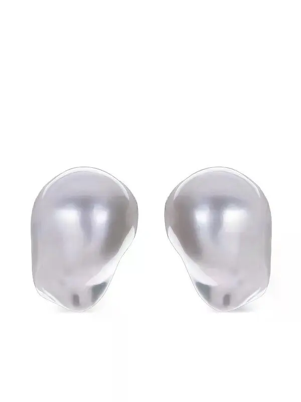 BAGGINS 14k Gold South Sea Pearl Stud Earrings - White