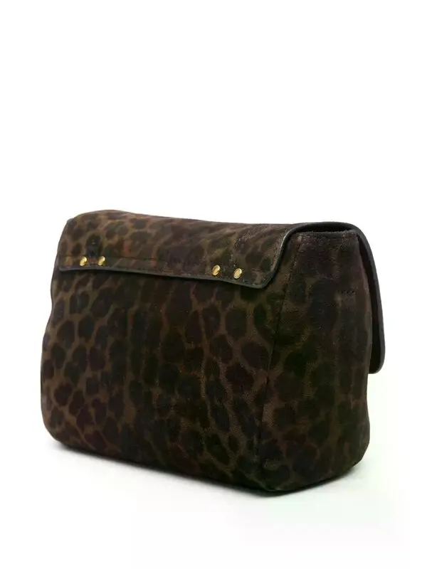 Jérôme Dreyfuss Small Lulu Leopard Print Crossbody Bag