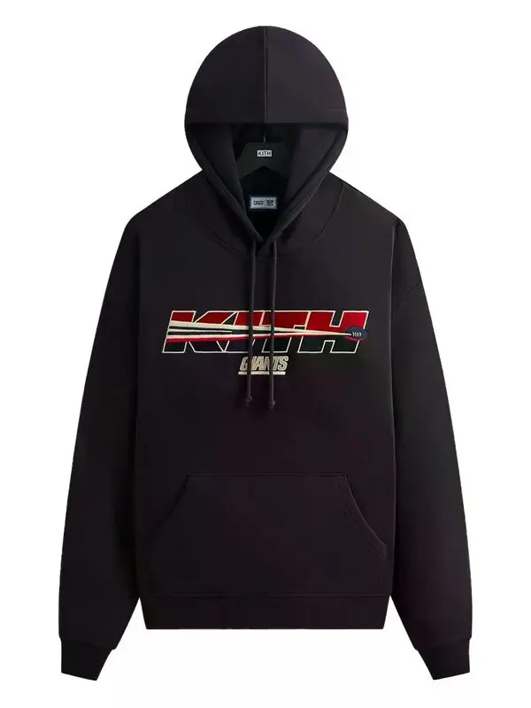 Kith Nfl New York Giants Nelson Cotton Hoodie - Black