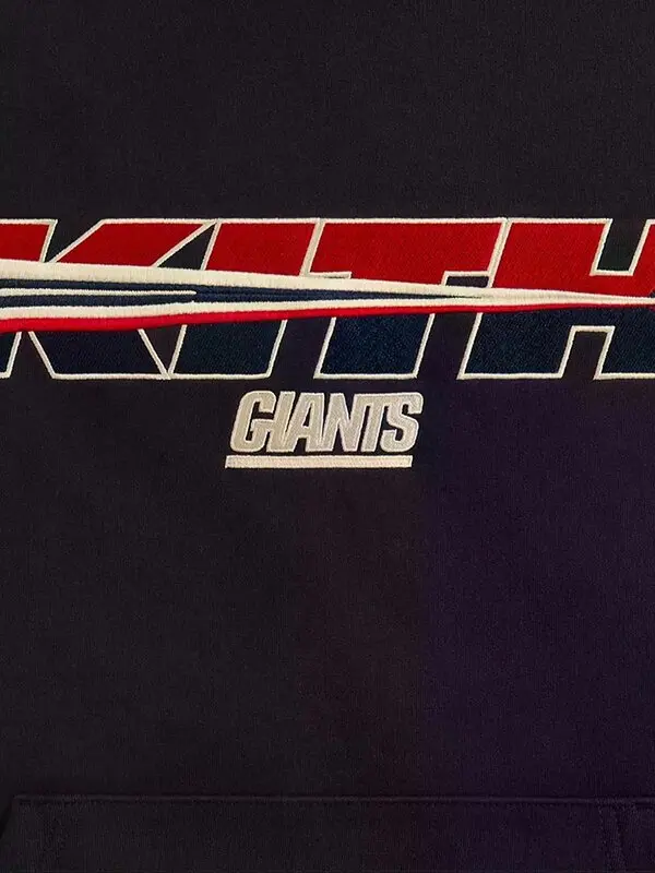 Kith Nfl New York Giants Nelson Cotton Hoodie - Black