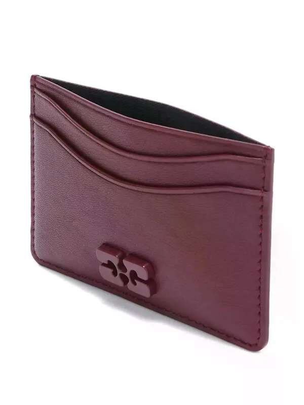 GANNI Logo-detail Cardholder