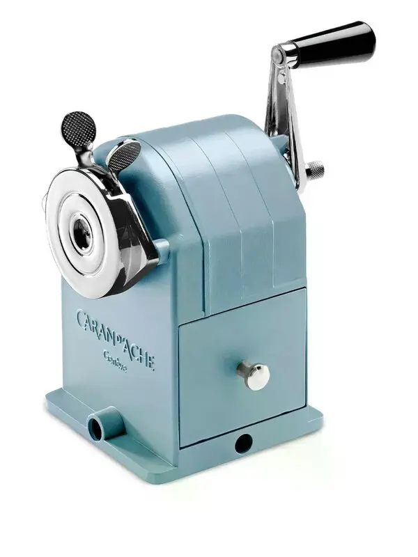 CARAN D'ACHE Lever-mechanism Pencil Sharpener - Blue