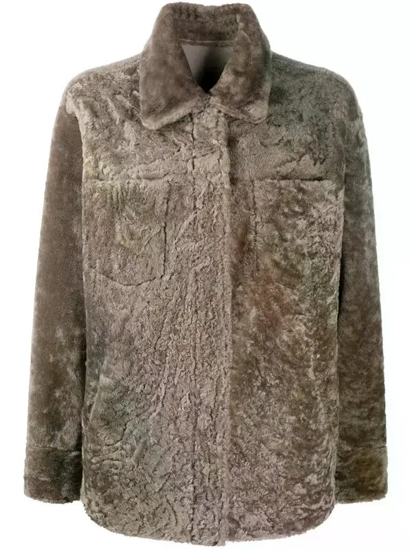 LISKA Reversible Lamb Fur Jacket