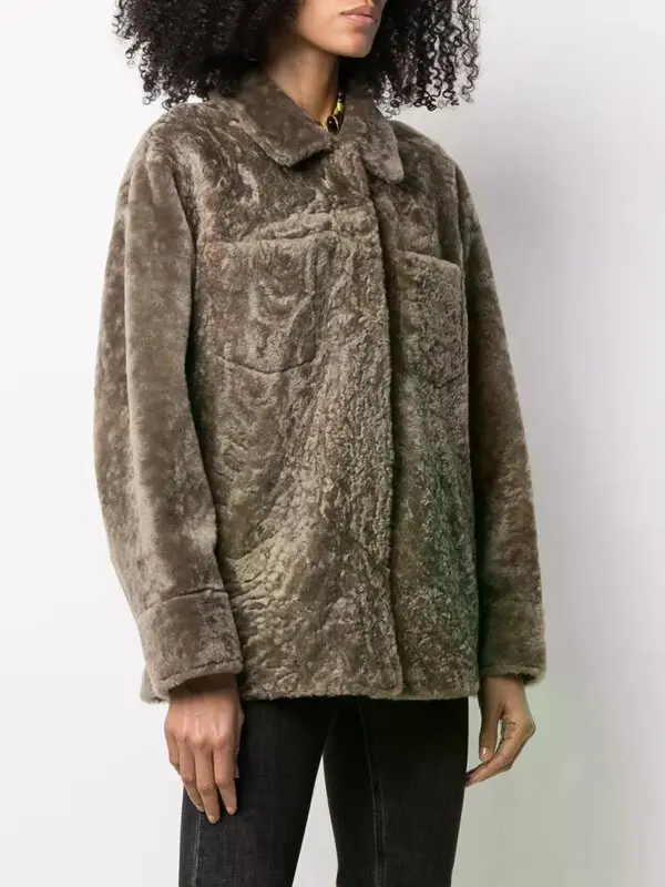 LISKA Reversible Lamb Fur Jacket
