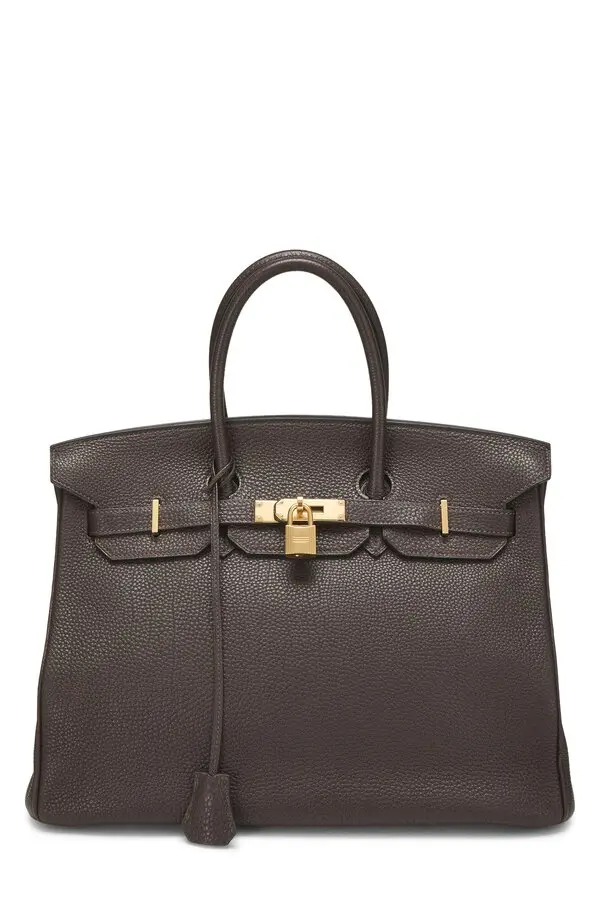 Hermès Togo Birkin 35 - Chocolat