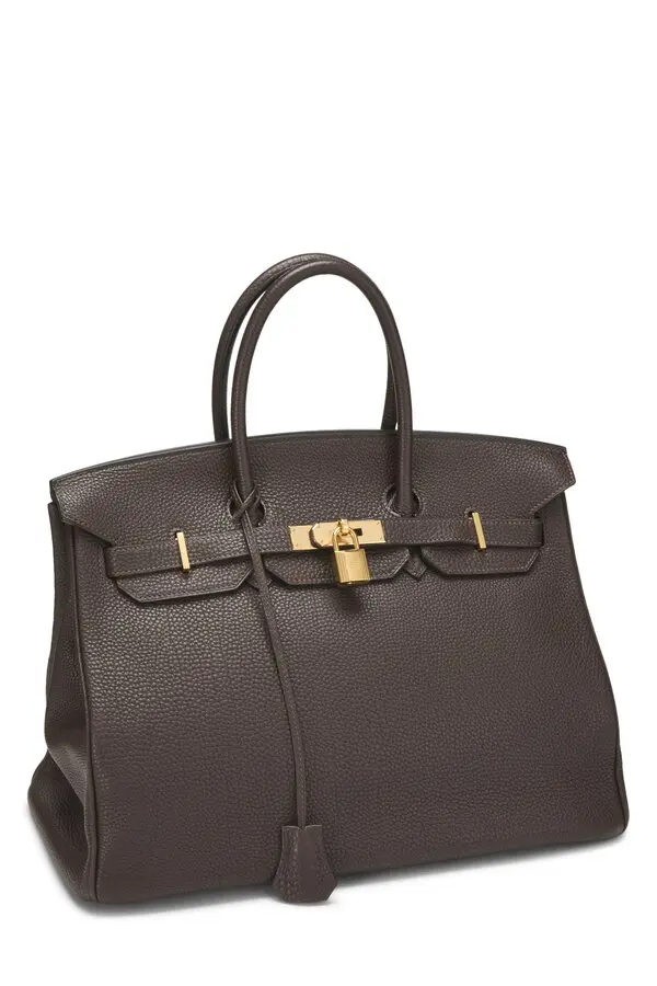 Hermès Togo Birkin 35 - Chocolat