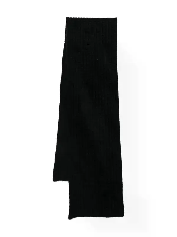 LISKA Ribbed Cashmere Scarf