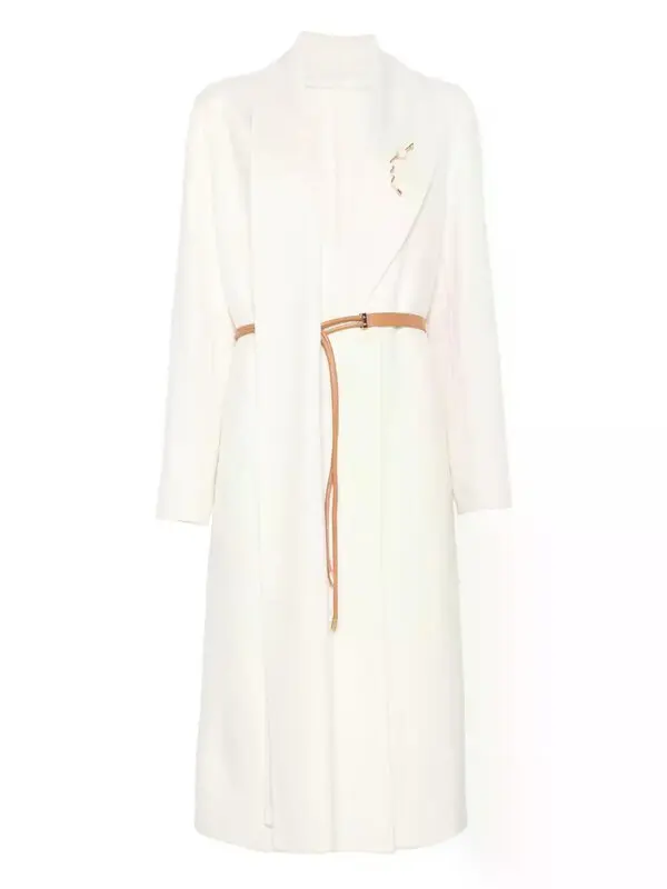 LISKA Belted Coat