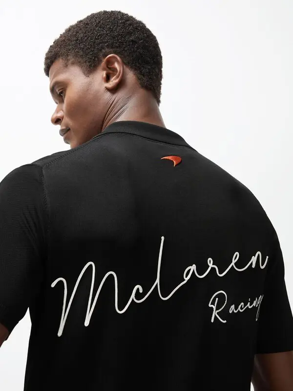 REISS X Mclaren F1 Team Vardemclaren Mclaren F1 Team Las Vegas Shirt Fit
