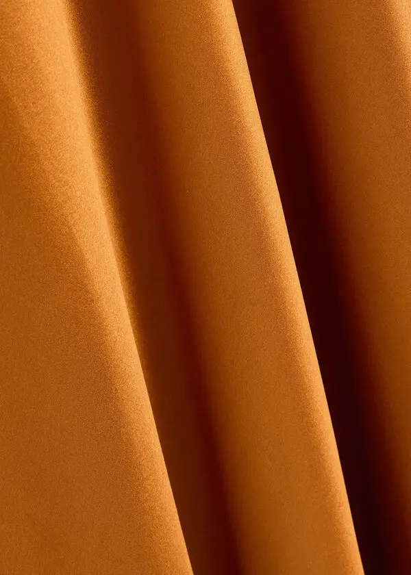 REFORMATION Pernille Silk Gown - Copper