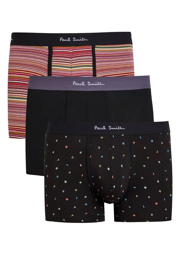 Paul Smith Stretch-cotton Trunks - Multicoloured