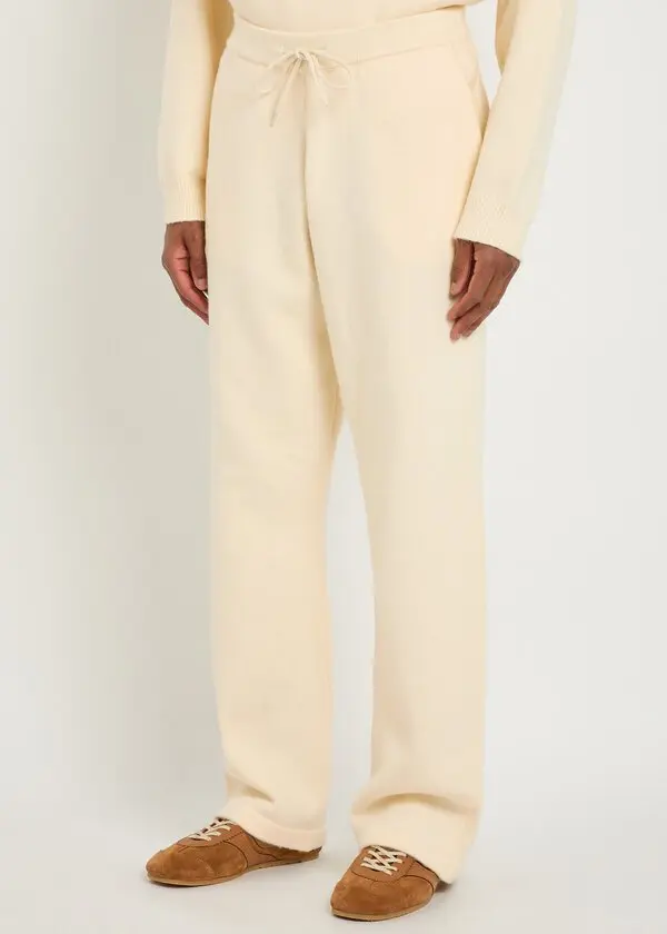 HONOR THE GIFT Straight-leg Knit Trousers