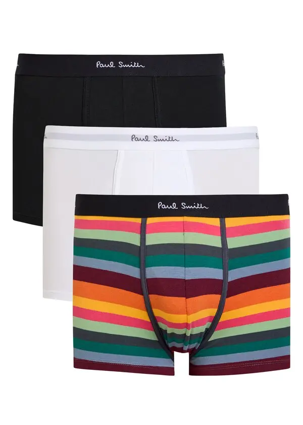 Paul Smith Stretch-cotton Trunks - Multicoloured