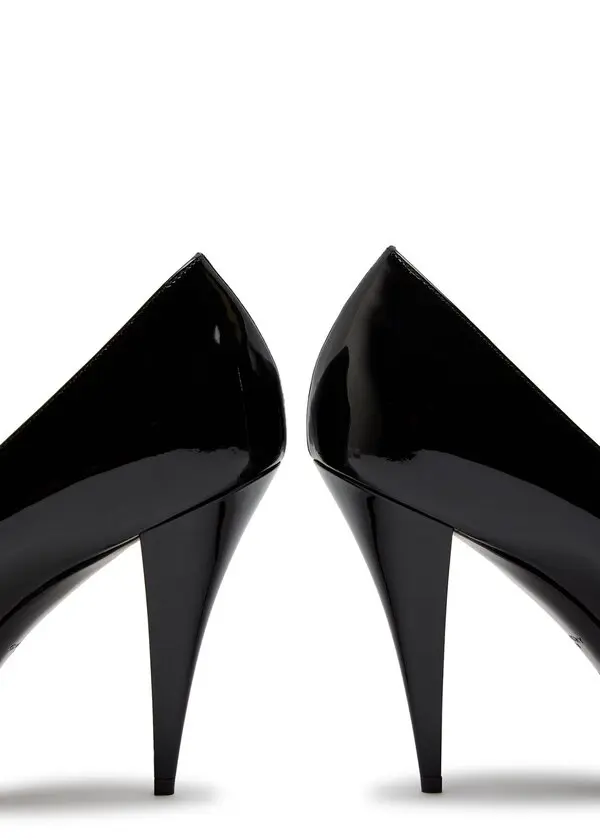 Givenchy Square-toe Patent Leather Pumps