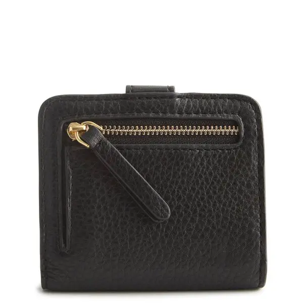 VERA BRADLEY Small Tab Wallet In Moonless Night - Black