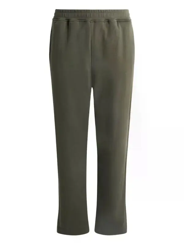 Bally Embroidered-crest Sweatpants - Green