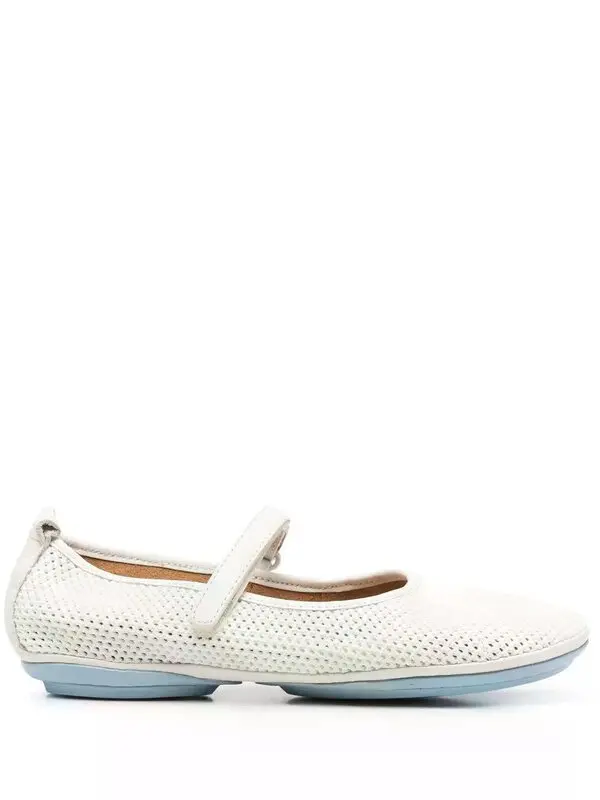 Camper Right Nina Perforated Ballerinas