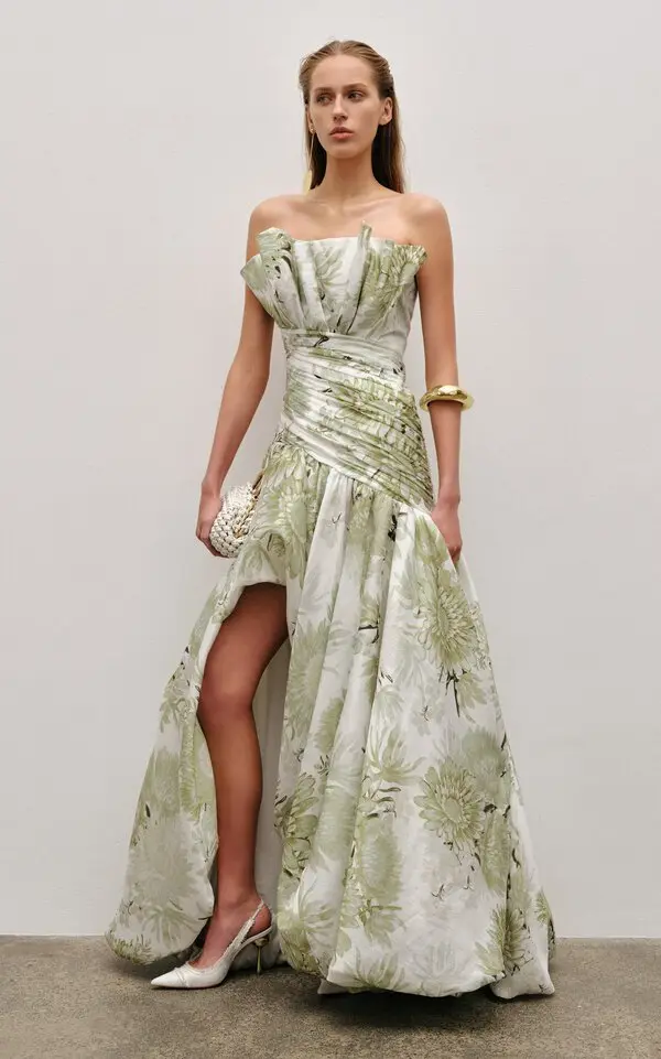 Reflector Floral Gown
