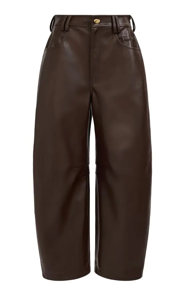 Aje Harper Mid-rise Barrel-leg Pants