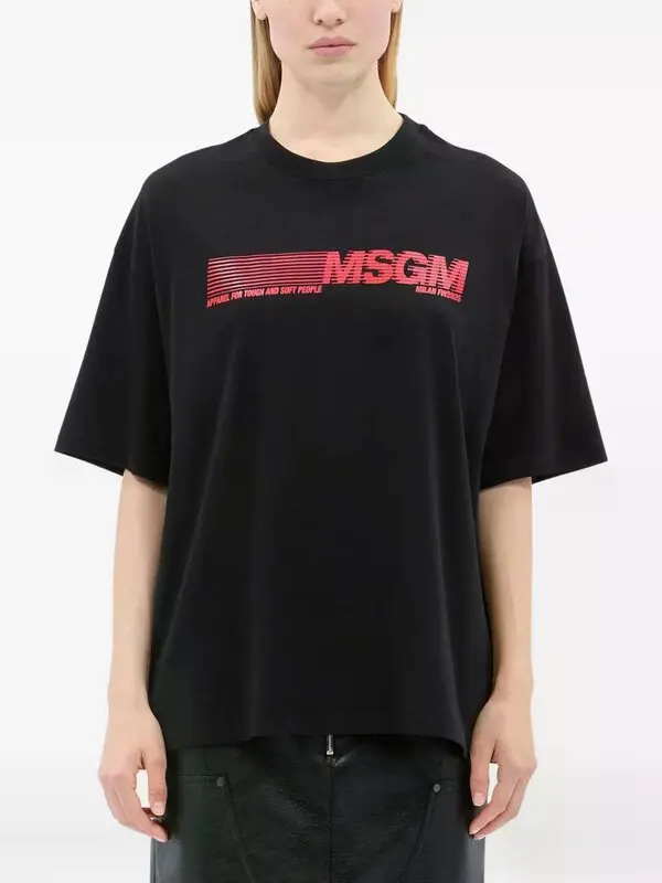 MSGM Logo-detail T-shirt