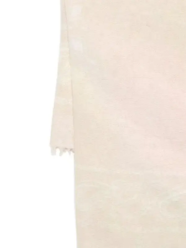 LISKA Lara Paisley-pattern Scarf - Neutrals