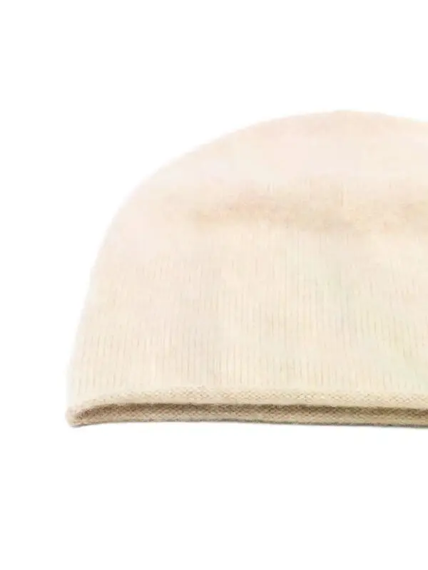 LISKA Cashmere Beanie - Neutrals