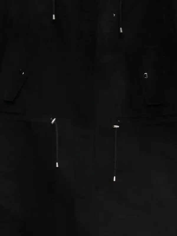 LISKA Cashmere Coat - Black