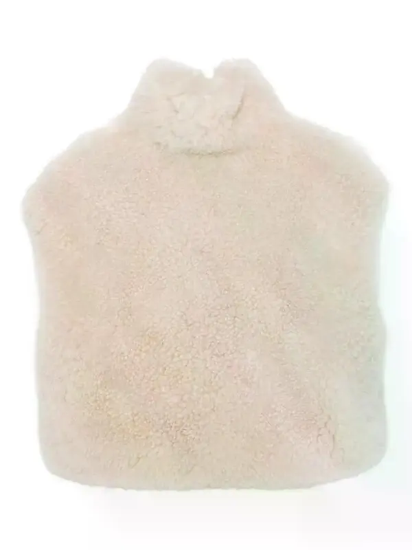LISKA High-neck Gilet - Neutrals