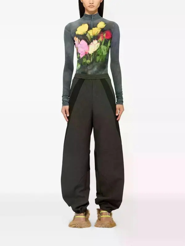 MSGM Paneled Trousers