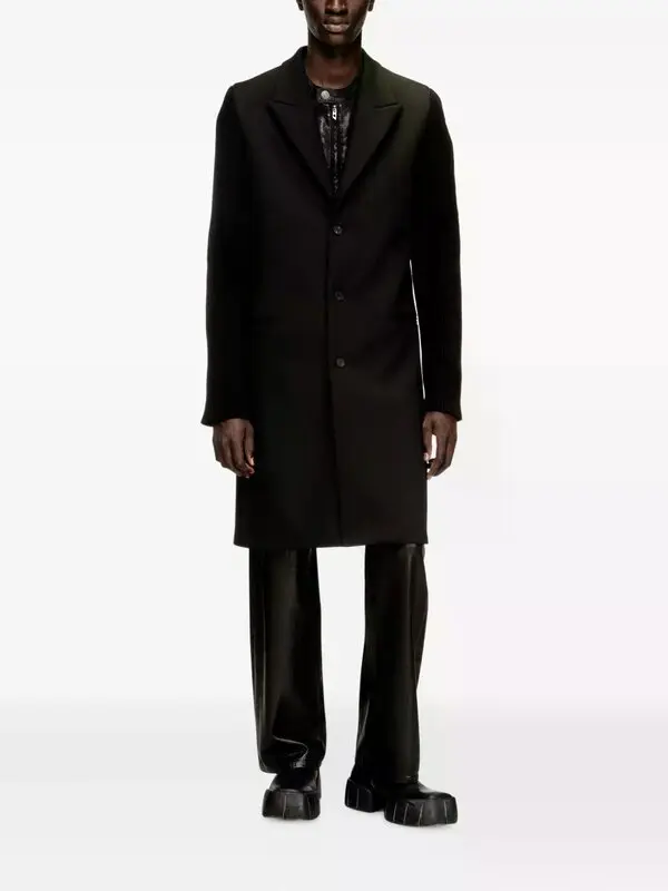 DIESEL Long-sleeve Single-breasted Coat