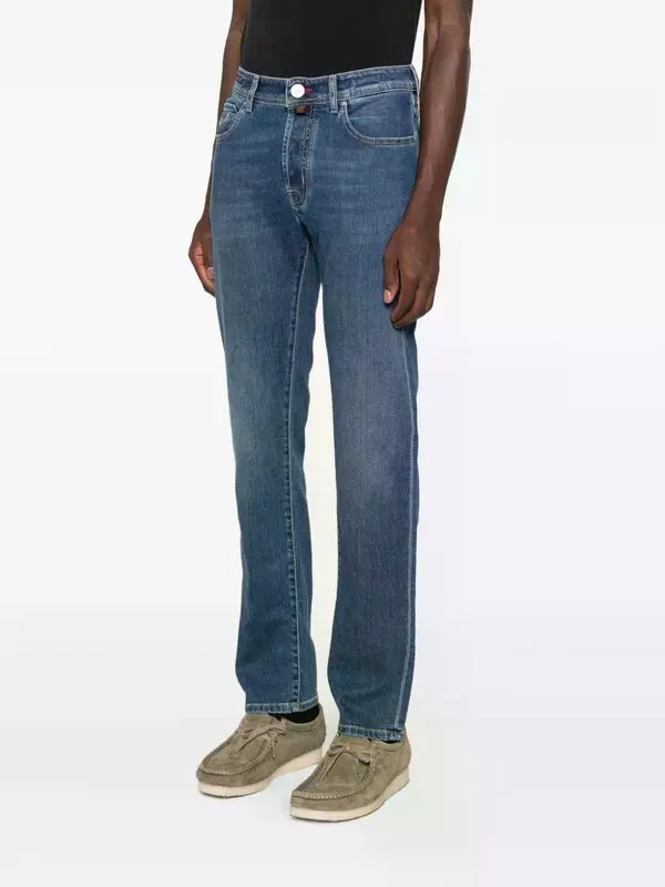 Jacob Cohen Logo-embroidered Jeans