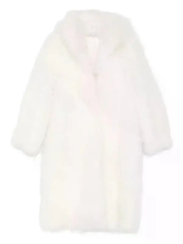 LISKA Hooded Mid-length Coat