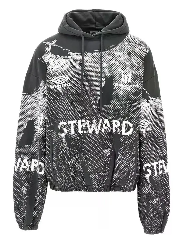 UMBRO Graphic-print Long-sleeve Hoodie