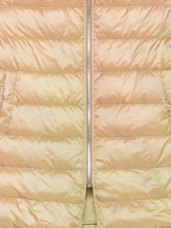 LISKA Hooded Quilted Jacket - Neutrals