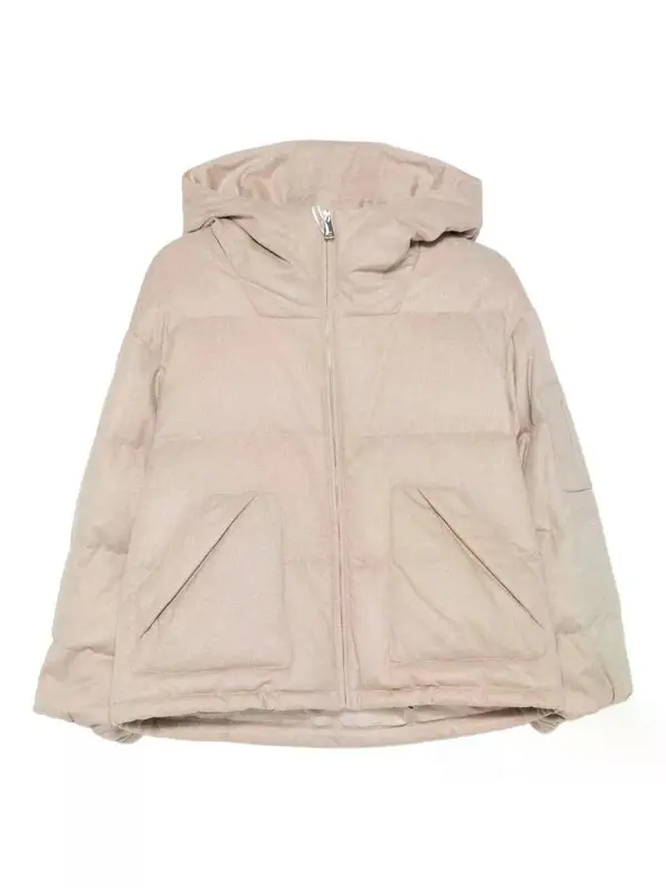 LISKA Hooded Quilted Jacket