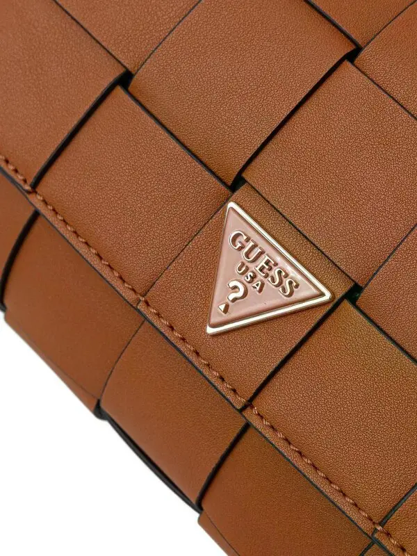 Guess Woven Logo Cross-body Bag