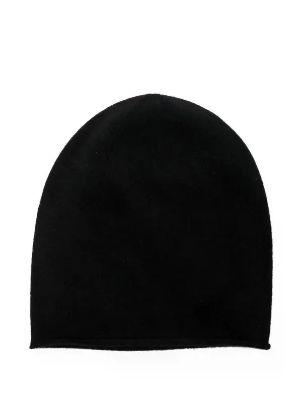 LISKA Cashmere Beanie - Black