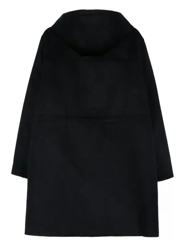 LISKA Hooded Wool Coat