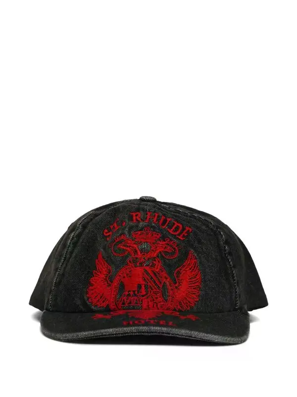 Rhude St. Denim Cap - Black