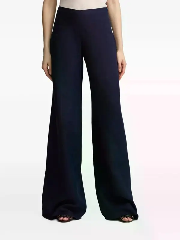 Ralph Lauren Wide-leg Trousers - Blue