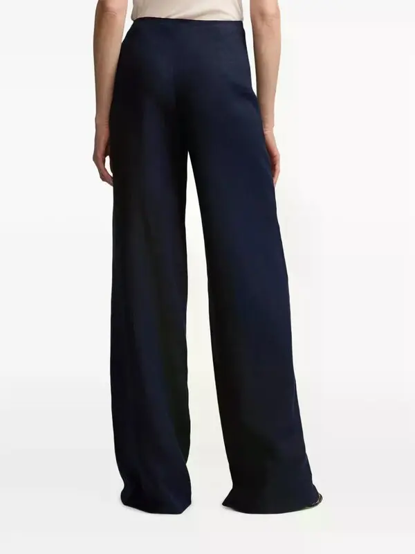 Ralph Lauren Wide-leg Trousers - Blue