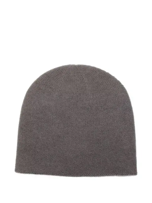 LISKA Cashmere Beanie - Grey