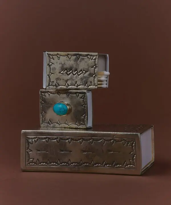 J. ALEXANDER Large Stamped Matchbox