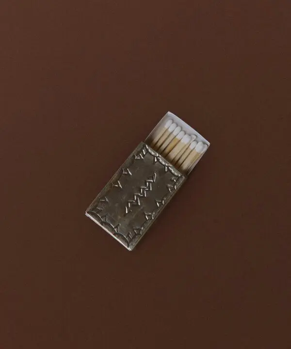 J. ALEXANDER Small Stamped Matchbox
