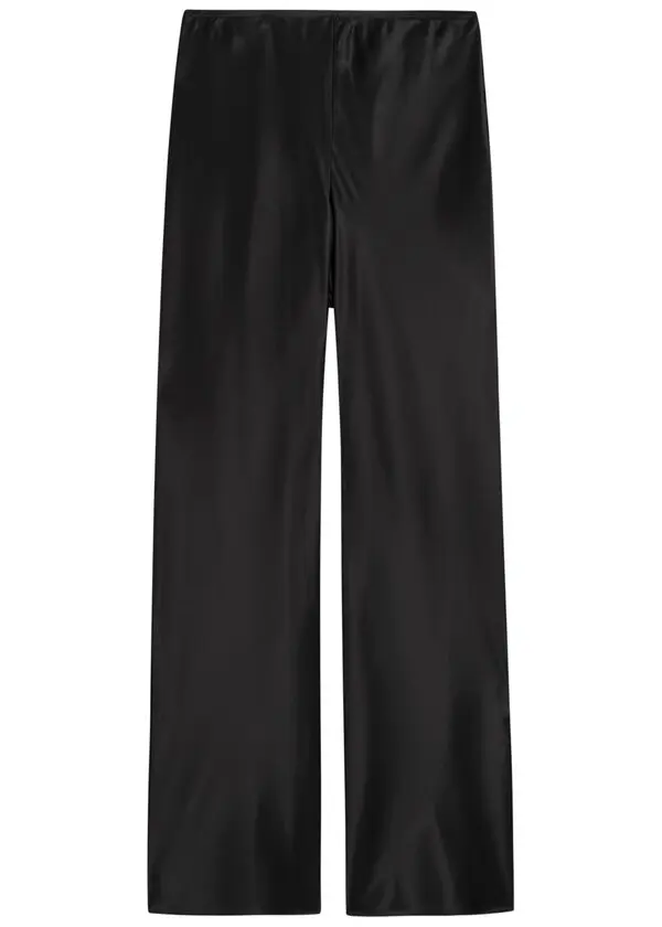 REFORMATION Gale Straight-leg Satin Trousers