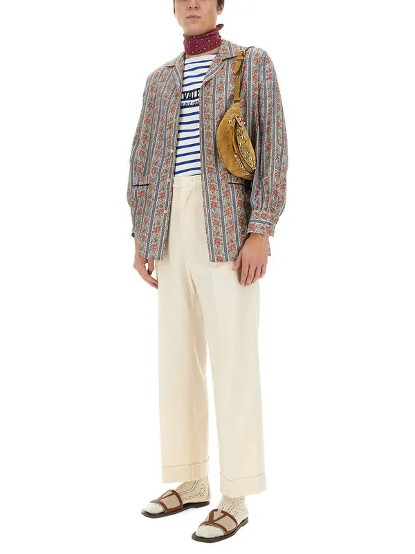 Valentino Garavani Pants With Lapels